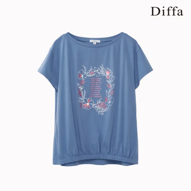 【Diffa】燙金印花上衣-女 - momo購物網 - 好評推薦 -2023年8月