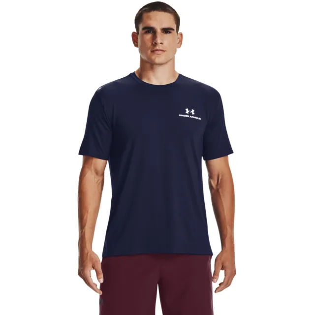 【UNDER ARMOUR】UA 男 Rush Energy短袖T-Shirt _1366138-410(黑) - momo購物網 - 好評 ...