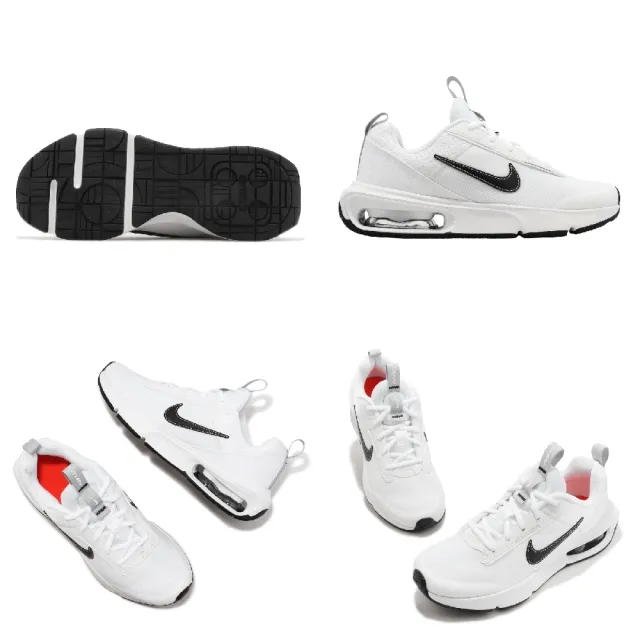 【NIKE 耐吉】休閒鞋 Air Max Intrlk Lite GS 童鞋 大童 女鞋 白 氣墊 緩震(DH9393-101) - momo ...