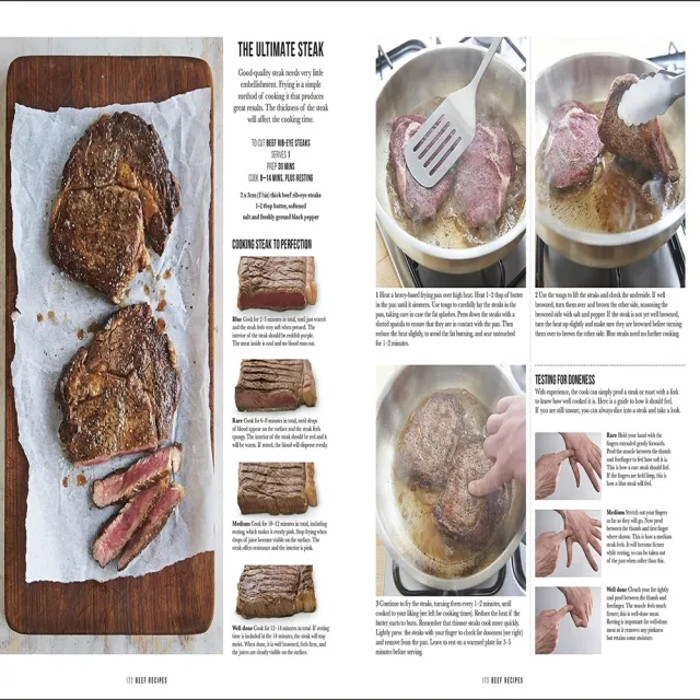 The Meat Cookbook: Know the Cuts Master the Skills over 250 Recipes ...