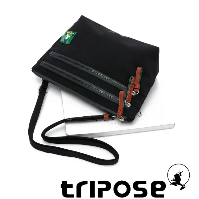 【tripose】MIN多功能袋中袋斜背包(潮感黑) - momo購物網 - 好評推薦 -2023年9月