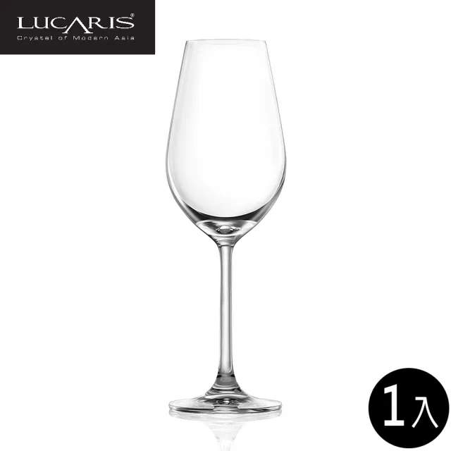 【LUCARIS】無鉛水晶白酒杯 365ml 1入 Desire系列 Crisp White(白酒杯 高腳杯 水晶玻璃杯) - momo購物網 - 好評推薦