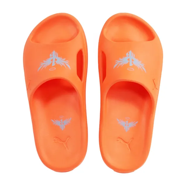【PUMA】拖鞋 涼拖鞋 防水 運動 籃球 休閒 男鞋 Shibui Cat MB.02 螢光橘 橘色(39421304) - momo購物網 ...
