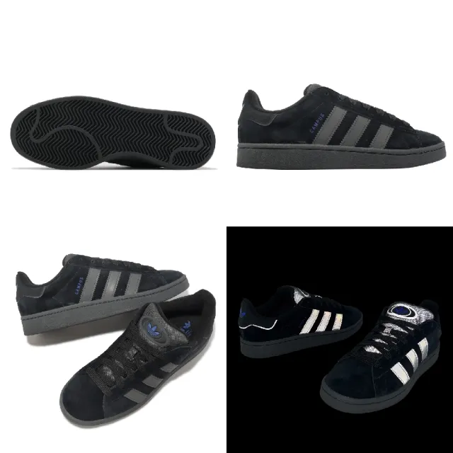 【adidas 愛迪達】休閒鞋 Campus 00s 男鞋 黑 灰 麂皮 復古 Y2K 愛迪達(ID2064) - momo購物網 - 好評 ...