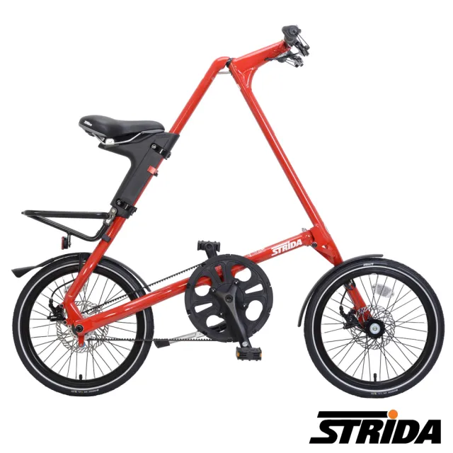 【STRiDA】速立達 18吋SX 單速碟剎折疊單車/三角形單車(吸睛的三角型車架) - momo購物網 - 好評推薦 -2024年2月