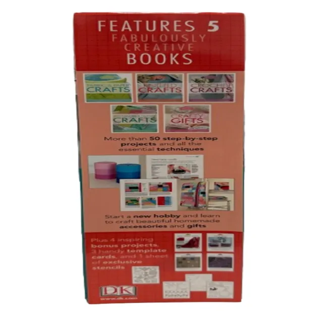 【DK Publishing】Complete Craft Creative Ideas 5 Book Set - momo購物網 - 好評 ...