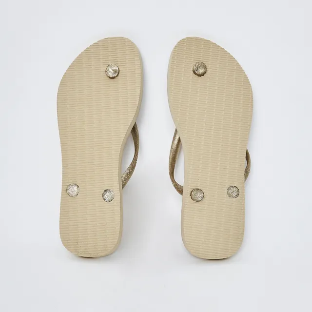 【havaianas 哈瓦仕】Havaianas Slim Palette Glow 女鞋 卡其黃色 哈瓦仕 人字拖 拖鞋 4145766 ...