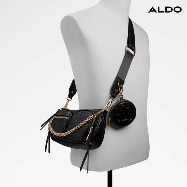 【ALDO】EVERYDAY-時尚多功能肩背包-女包(黑色) - momo購物網 - 好評推薦 -2024年4月