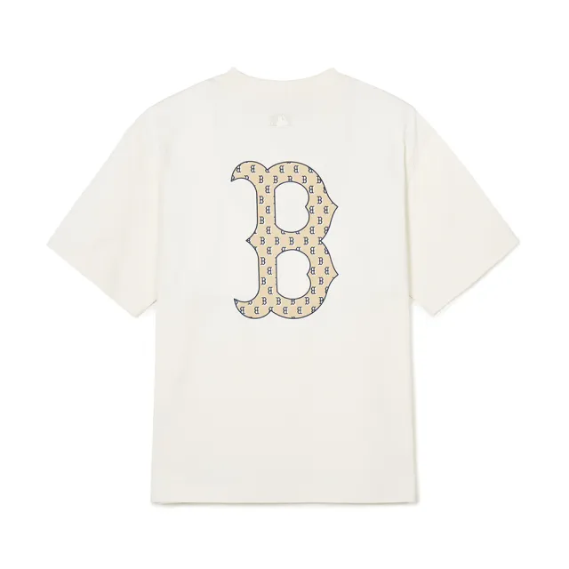 【MLB】短袖T恤 MONOGRAM系列 波士頓紅襪隊(3ATSM0343-43CRS) - momo購物網 - 好評推薦 -2024年3月
