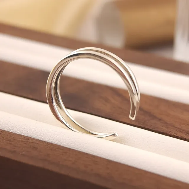 【GIUMKA】純銀戒指．開口．閨蜜｜簡約俐落 - momo購物網 - 好評推薦 -2024年9月