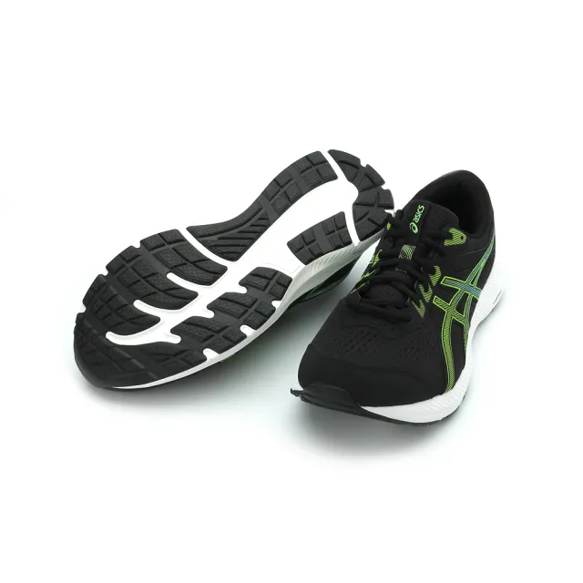 【asics 亞瑟士】GEL-CONTEND 8 舒適慢跑鞋 黑綠 男鞋 1011B493-012 - momo購物網 - 好評推薦 -2024年8月
