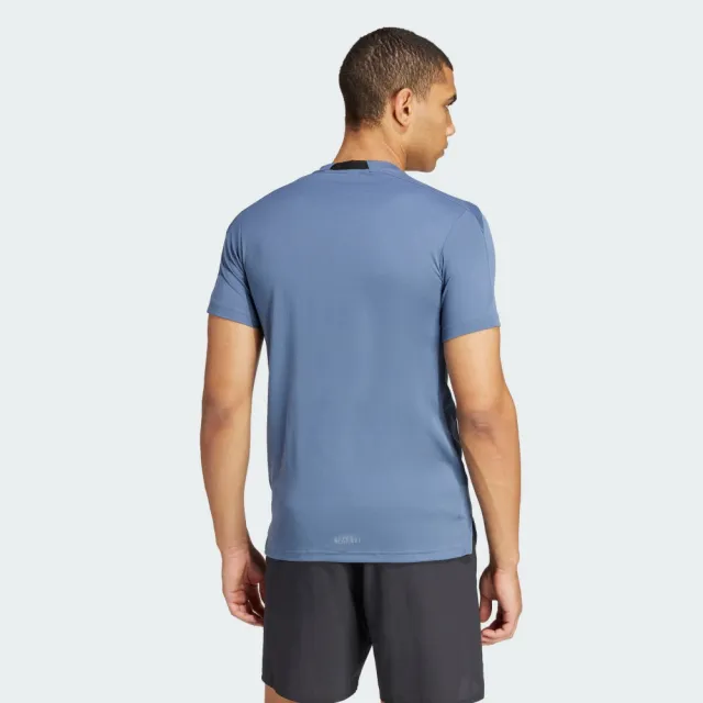 【adidas 愛迪達】HEAT.RDY 短袖上衣(IS3741 男款運動上衣 涼感透氣速乾 吸濕排汗 藍) - momo購物網 - 好評推薦 ...