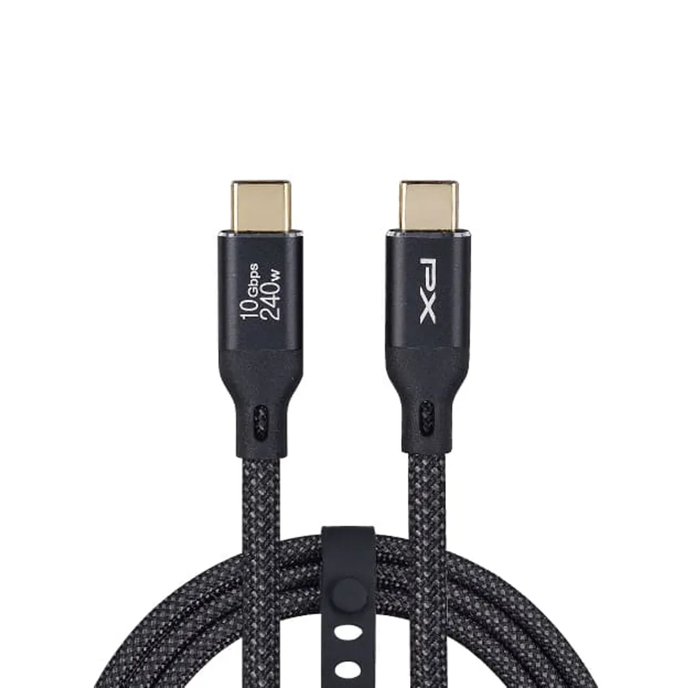 【PX 大通】ACC3X-2B USB C to C 240W充電傳輸線-2米∕黑 - momo購物網 - 好評推薦 -2024年5月