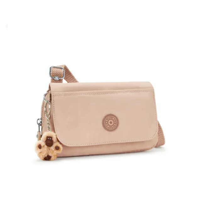 【KIPLING官方旗艦館】溫柔淡雅奶茶色小巧側肩隨身包-AVERILL - momo購物網 - 好評推薦 -2025年3月