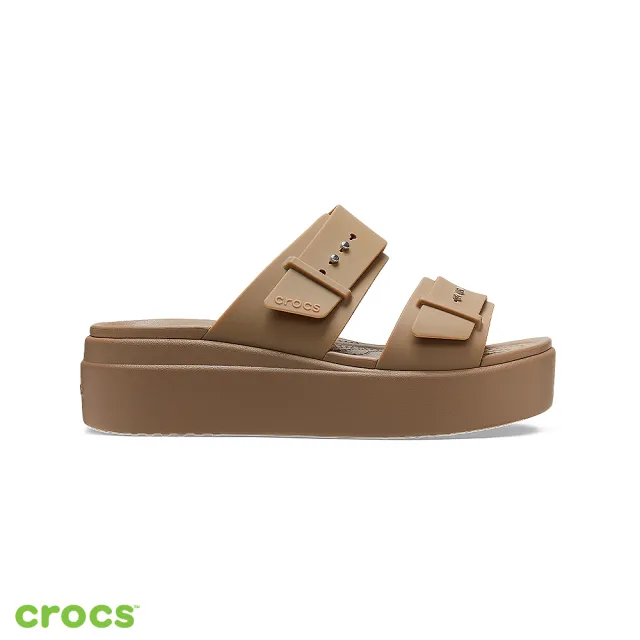 【Crocs官方直營】女鞋 布魯克林低跟涼鞋(207431-260) - momo購物網 - 好評推薦 -2025年2月