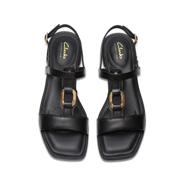 【Clarks】女鞋 Ariany Sling 現代感方頭金屬扣環涼鞋(CLF81240S) - momo購物網 - 好評推薦 -2025年4月